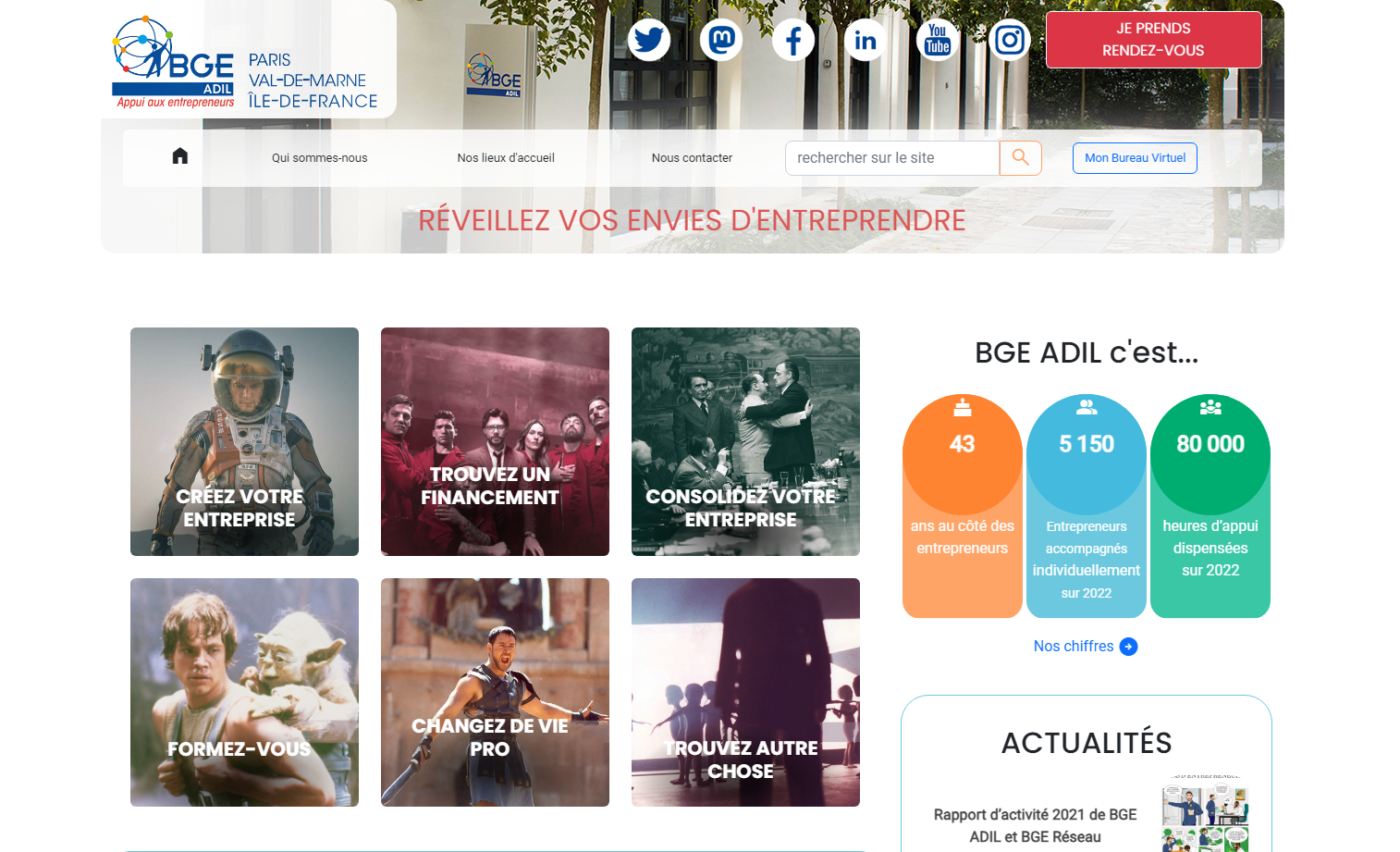 BGE ADIL 2.0 : Nouveau site internet pour la rentrée 2023 – BGE ADIL – Paris – Val-de-Marne ...